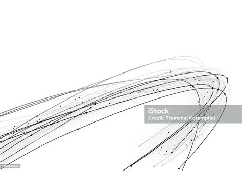 Vector Abstract Background Technology Illustration Communication Data Stock Illustration