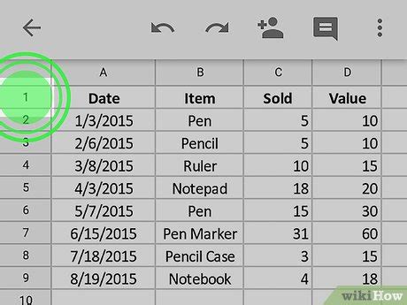 How To Rename Columns On Google Sheets On Android Steps