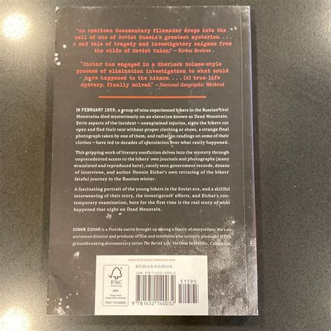 Dead Mountain The Untold True Story Of The Dyatlov Pass Incident