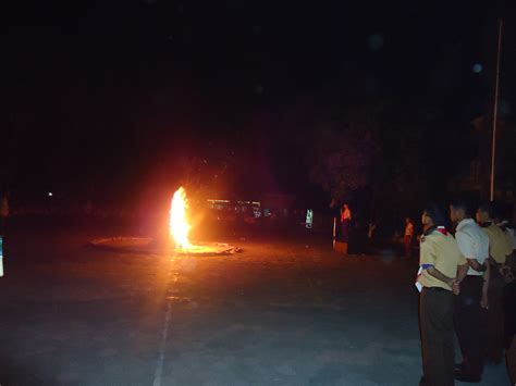 Dokumentasi Api Unggun PTA 2012 Pramuka MAN Nglawak Kertosono