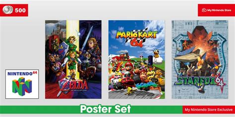 Nintendos Giving Away A Set Of Awesome N64 Posters Europe Nintendo
