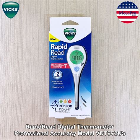 Vicks® Rapidread Digital Thermometer Professional Accuracy Model