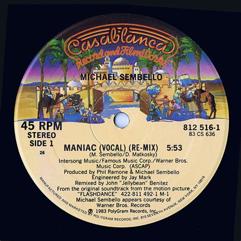 Flac Ondadiscoforever Michael Sembello Flac Maniac