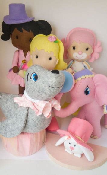 Kit Circo Candy Em Feltro No Elo7 De Corações 1a5d410