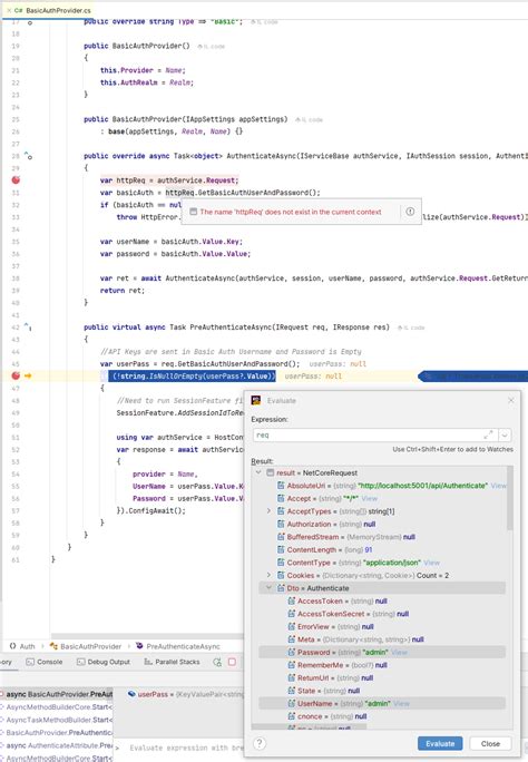 Ui Basicauth In Login Clients Servicestack Customer Forums