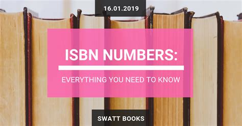 Isbn Numbers Everything You Need To Know Swatt Books