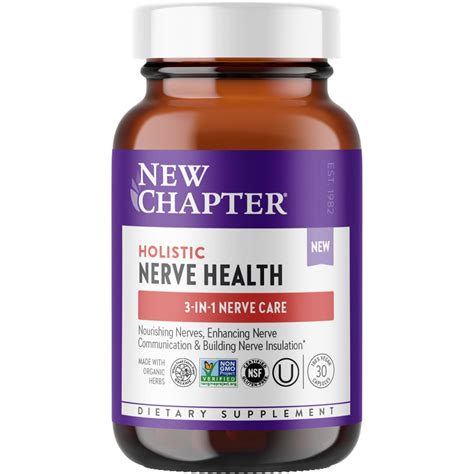 New Chapter Organic Nerve Health 30 Vegan Capsules Vitacost
