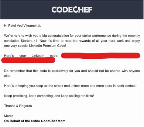 ved patel on linkedin connections codechef
