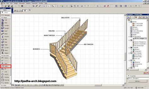 Membuat 3d Document Pada Archicad 12