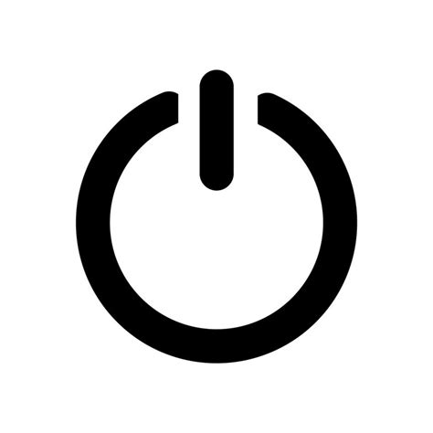 Premium Vector Vector Shutdown Icon Design Power On Or Off Button Icon