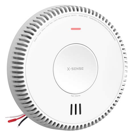X Sense Hardwired Combination Smoke And Carbon Monoxide Detector Hardwired Interconnected Smoke