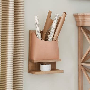 Home Organization Wall File Baskets On Wall Leather Wall