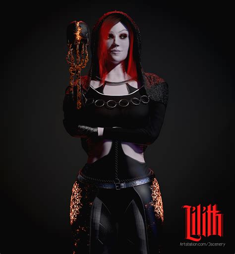 Lilith 4k Wallpaper Zbrushcentral