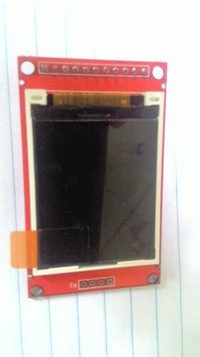Pin Out Serial SPI TFT LCD Display Module ST B IC Displays Arduino Forum