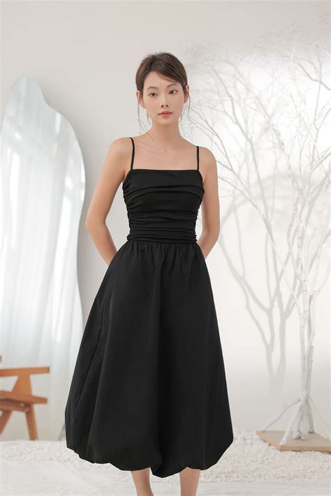 Ciara Ruched Bubble Hem Dress Shopperboard