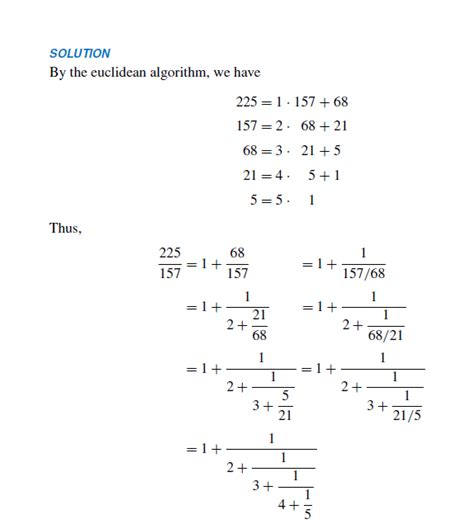 Continued Fractions Pells Equation