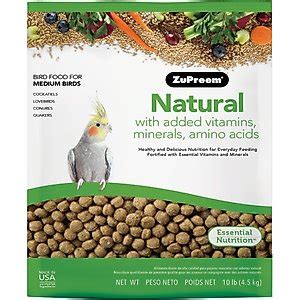 Zupreem Fruitblend Daily Medium Bird Food 10 Lb Bag