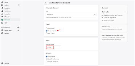 How To Create An Automatic Discount Code On Shopify