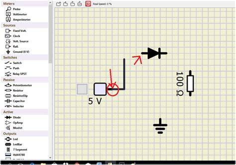 Circuit Construction And Simulation How To Construct A Basic Circuit And Simulating The Output