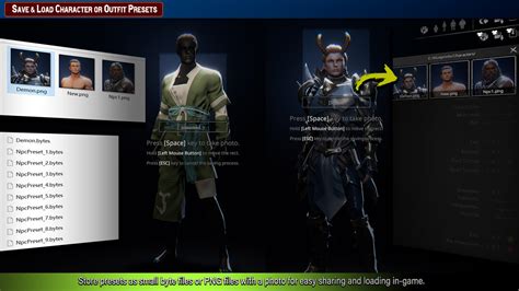 Master Character Creator Character Customization Npc Creator