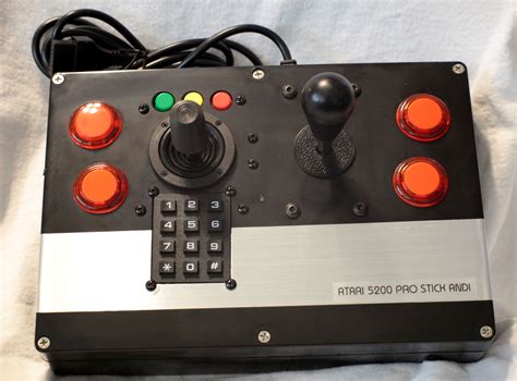 Atari 5200 True Analog Controller Analog Digital Andi Retrogaming