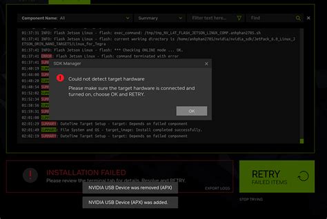 Jetson Orin Nano Flash Through Wsl Troubleshooting Usb Disconnect Jetson Orin Nano Nvidia
