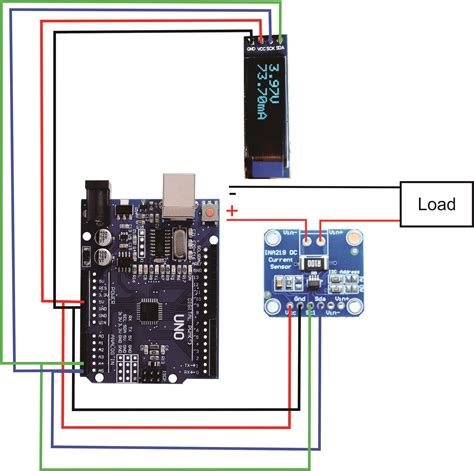 Ina219 Current Sensor Module Pinout Interfacing With 51 Off