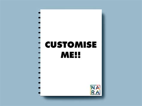 Custom Notebook Nara Smart Book