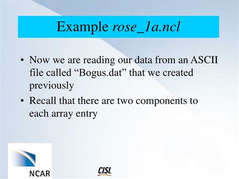 Ppt Ncar Command Language Ncl Powerpoint Presentation Free