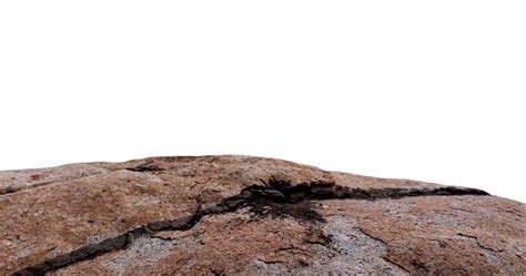 클리핑 경로가 있는 바위 절벽 제품 디스플레이를 위해 흰색 배경에 고립된 돌 바위 연단 거친 표면 질감의 바다 바위 선반 바위에 대한 스톡 사진 및 기타 이미지 Istock