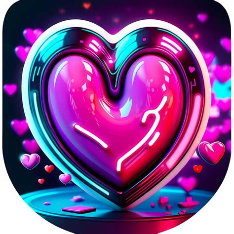 Premium Photo Heart Shaped Stickers 3d Hearts With Different Designs