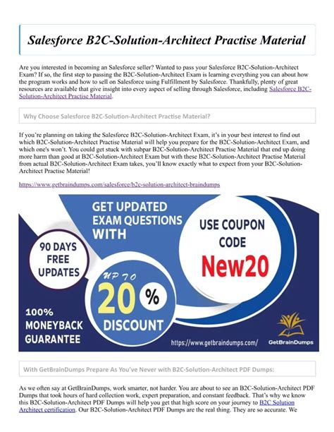 Ppt Salesforce B2c Solution Architect Practise Material Powerpoint Presentation Id 11930130