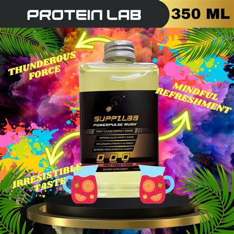 Suppzlab Powerpulse Rush First Class Energy Drink 350ml Shopee Malaysia