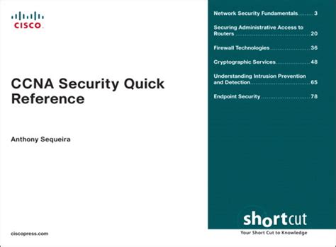Ccna Security Quick Reference Cisco Press