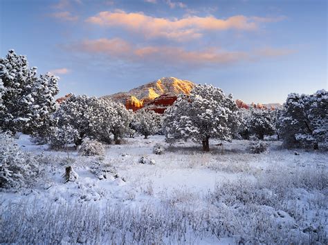 Welcoming The New Year With Fresh Snow In Arizona Cheyne Walls Fine
