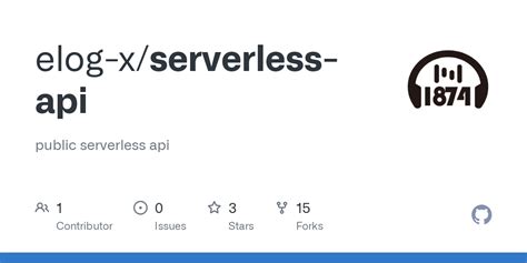 Github Elog Xserverless Api Public Serverless Api