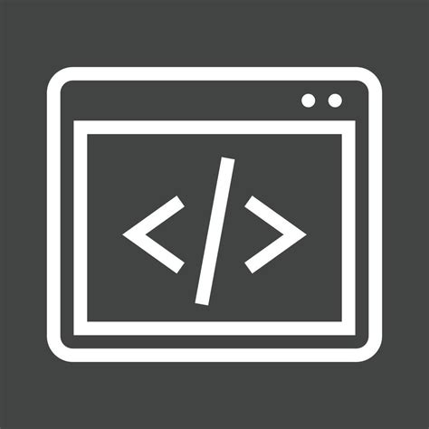 Programming Line Color Background Icon Vector Art At Vecteezy