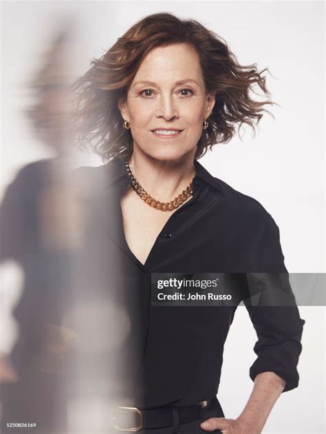 Actor Sigourney Weaver Is Photographed For 20th Century Fox On News