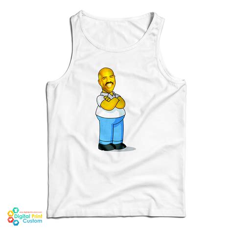 Homer Simpson Steve Harvey Meme Tank Top For Unisex