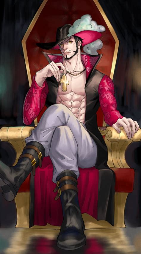 Dracule Mihawk One Piece Drawn By Yato Yato Danbooru