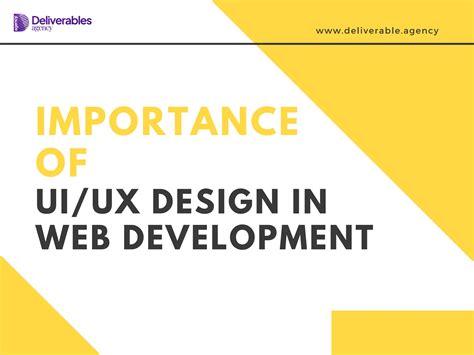 Importance Of Uiux Design In Web Developmentpdf Computing Technology And Computing