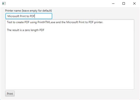 Printhtmlexe To The Microsoft Print To Pdf Printer B4x Programming Forum