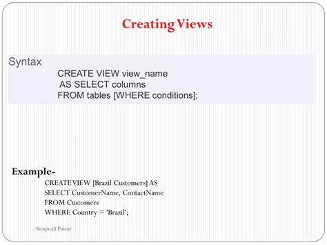 View And Index In Sql Pdf
