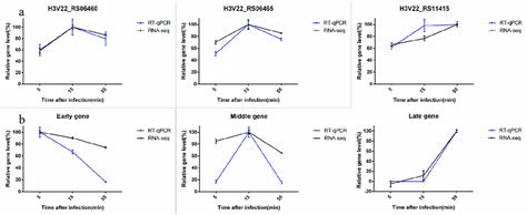 Rt Qpcr Verification Of Rna Seq Rt Qpcr Results And Rna Seq Data Were