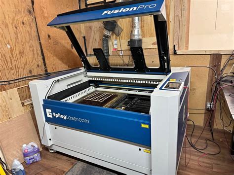 Equipment Lot Epilog Fusion Pro 48 And Fiber Laser Marking System