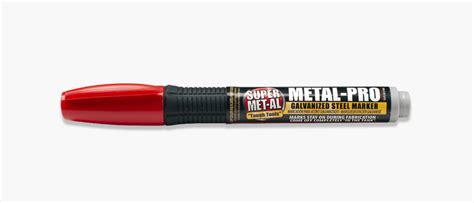 Metal Pro Galvanized Steel Marker Super Met Al Markers
