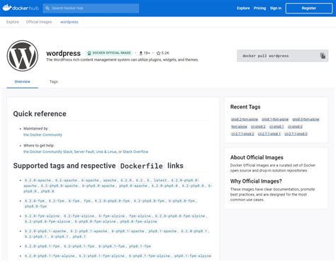Docker Compose Wordpress Example