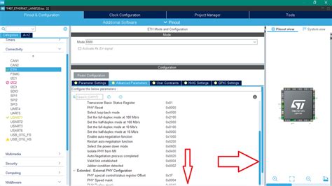 The Parameter Scroll Bar Does Not Go To The End Of Stmicroelectronics Community