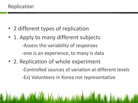 Ppt 4 Principles Of Experimental Design Powerpoint Presentation Free