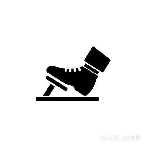 油门踏板 刹车踏板 图标插画 正版商用图片0fw8l6 摄图新视界
